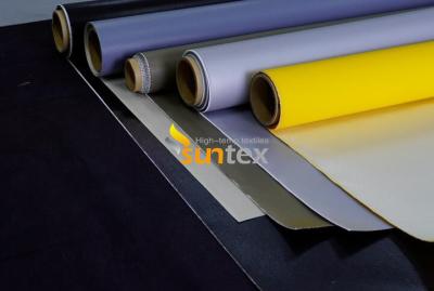 China Good Chemical/Heat Resistant Silicone Rubber Coated Fiberglass Fabric Fireproof E-Glass/C-Glass Cloth for sale
