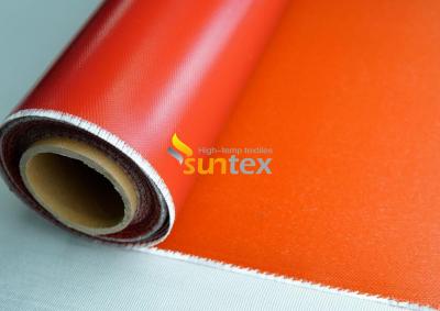 China High Strength Glass Fiber Textile Silicone Coated Fiberglass Fabric for sale