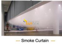 China PU Coated Fiberglass Fabric China Manufacturer Sell Silicone Coated Fiberglass Cloth Fabric Roll For Smoke Curtain for sale