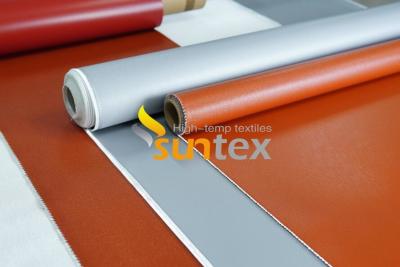 China Fire Prevention Silicone Coated Fiberglass Fabric Used In Heat Insulation for sale