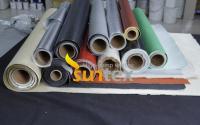 China Oilproof Silicone Coated Fiberglass Fabric 17mils Thickness for sale