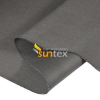 China both side Silicone Coated Fiberglass Fabric Fire Proof Alkali Free for sale