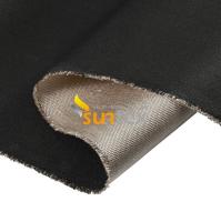 China Chemica Resistant Silicone Rubber Coated Fiberglass Fabric Fireproof E-Glass/C-Glass Cloth for sale