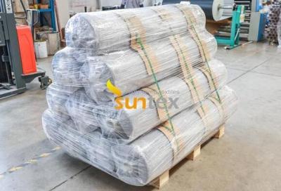 China Single Side Silicone Coated Fiberglass Fabric For Expansion Joints Compensator for sale
