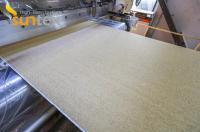 China Leading manufacturer of components Silicone calender coated Fabric  for removable insulation blankets for sale