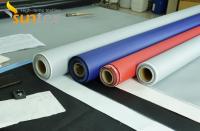 China High Temperature Fabrics Silicone Coated Fiberglass for fabric air duct for sale