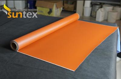 China Silicone Coated Glass Fibre Fabric for Insulation blanket for sale