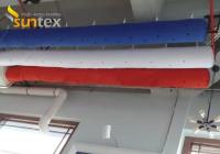 China PU Coated Fiberglass Fabric for fabric air ducts for sale
