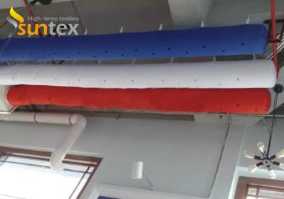China PU Coated Fiberglass Fabric for fabric air ducts for sale