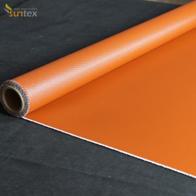 China Silicone Coated Fiberglass For Removable Thermal Insulation Blankets for sale