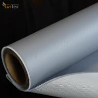 China High Temperature Silicone Coated Industrial Fiberglass Fabric for sale