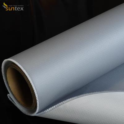 China High Temperature Silicone Coated Industrial Fiberglass Fabric for sale