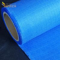 China Acrylic Coated Fiberglass Fabric Roll For Fire Blanket Fireproofing Curtain OEM Colors for sale
