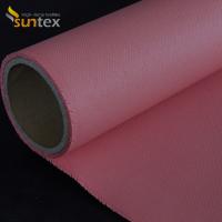 China Good Mechanical Acrylic Fiberglass Fabric For Fireproof Protective Blanket , Welding Blanket for sale
