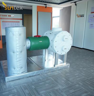China Silicone Coated Glass Fibre Fabric for Insulation Cover Insulation Pad Industrial Thermal Cover for sale