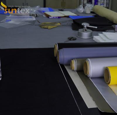 China Fireproof Silicone Coated Fiberglass Cloth For Thermal Insulation Mattress for sale