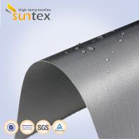 China Removable Thermal Insulation Blanket Fabric: 0.4mm Silicone Coated Fiberglass for sale