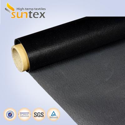 China Flexible PTFE Coated Fiberglass Fabric Designed for High Temperature Protection and Electrical Insulation in Various Industrial Settings for sale
