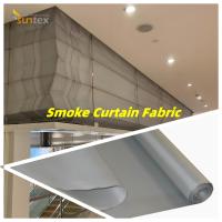 China Silicone Coated Fiberglass Fabric For Smoke Curtain & Fire Curtain for sale