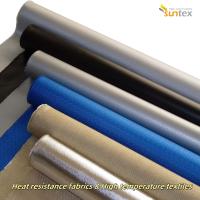 China Silicone Coated Fiberglass Cloth Thermal Insulation And Fire Protection for sale