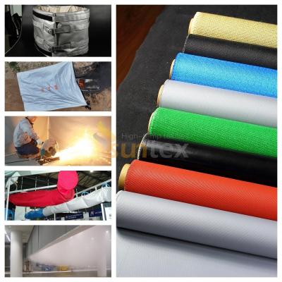 China Silicone Coated Fiberglass Fabric With Excellent Abrasion And Corrosion Resistance for sale