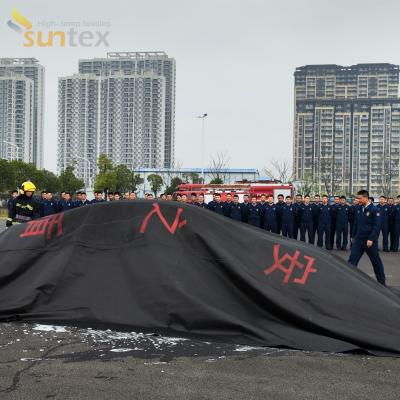 China EV Car Fire Blankets  With 550C/1000C Thermal Resistance for sale