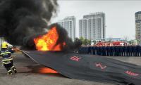 China SUNTEX  Thermal Resistance  Fire Blanket For Fire Protection for sale