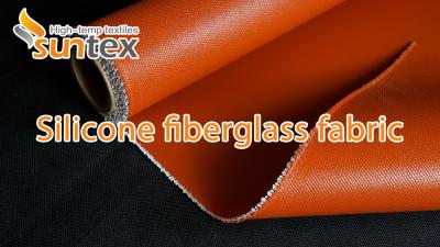China SUNTEX Silicone Coated Fiberglass Fabric for sale