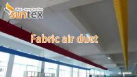 China SUNTEX fabric air ducts for sale