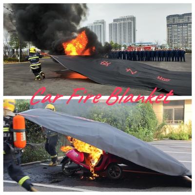 China Gray Suntex Composite Factory Electric Vehicle Fire Blanket for sale