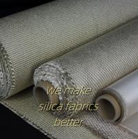 China High Temperature Resistance Fire Proof 96% Sio2 High Silica Fabric for sale