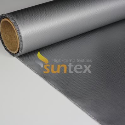 China Durable Silicone Coated Fiberglass Fabric E-Glass High Temperature Resistance Silicone Fiberglass for sale