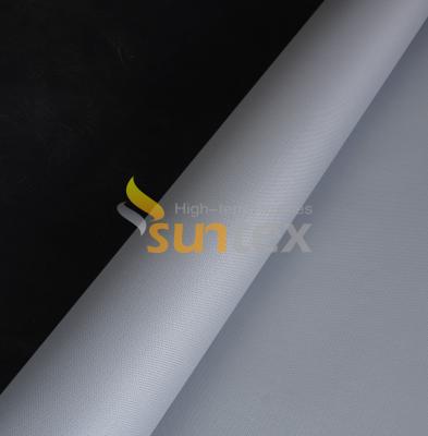 China Thermal Insulation Silicone Fabric E-Glass High Temperature Resistance Silicone Coated Fiberglass for Fire Prevention for sale