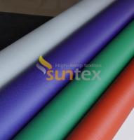 China Fire Prevention Silicone Coated Fiberglass Fabric Insulating Silicone Fiberglass Fabric For High Temperature Protection for sale