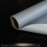 China Weather Resistant Thermal Pipe Insulation Jacket Fibreglass Cloth Roll Silicone On Two Side Glass Fabric Textiles for sale