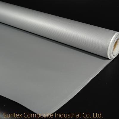 China E-Glass Silicone Rubber Coated Fiberglass Cloth Heat Resistant Silicone Fiberglass Fabric For Thermal Insulation Cover for sale
