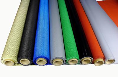 China 1.3mm Bulk Woven Fiberglass Cloth Heat Insulation Roll Engine Exhaust Pipe Covers for sale
