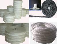 China Heat Insulation 550C Fiberglass Rope For Industrial Furnace Fireplaces Door Heat Seals for sale