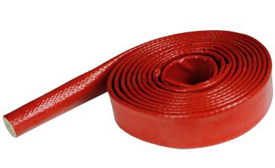China Heat and Chemical Resistant Fiberglass Tape Rope Sleeve with Fire Resistance up to 550C for Hose and Cable Protection for sale