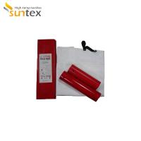China White Silicone Coated Fiberglass Cloth For Fiberglass Fire Blanket for sale