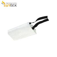 China White Silicone Coated Fiberglass Cloth For Fiberglass Fire Blanket for sale
