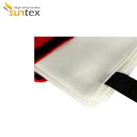 China White Silicone Coated Fiberglass Cloth For Fiberglass Fire Blanket for sale