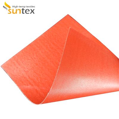China Silicone Coated Fiberglass Fabric Heat Resistant Fireproof Insulation for sale