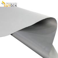 China Heat Resistant Industrial Curtains Made of 850g/m² Silicone-Coated E-Glass Fabric for sale
