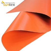 China Fireproof Silicone Coated Fiberglass Fabric - Heat Resistant 850g/m2 for sale