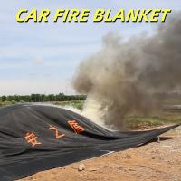 China EV Car Fire Blanket Gray 550℃ Heat Resistant for Vehicles for sale