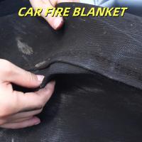 China Silica fabric EV Car Fire Blankets for sale