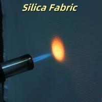 China Vermiculite Silica Coated Fiberglass Fabric 1200°C Heat Resistant for sale