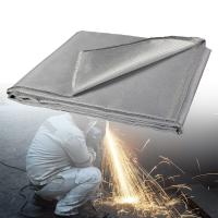 China Fiberglass Welding Blanket Fire Resistant Thermal Insulation 550C for sale