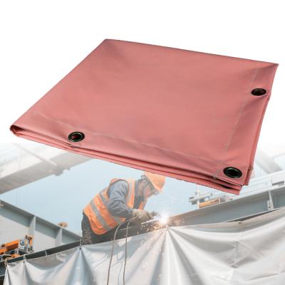 China Fiberglass Welding Blanket Fireproof 550C Heat Resistant Industrial Mat for sale